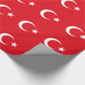 Turkish Flag Wrapping Paper | Zazzle
