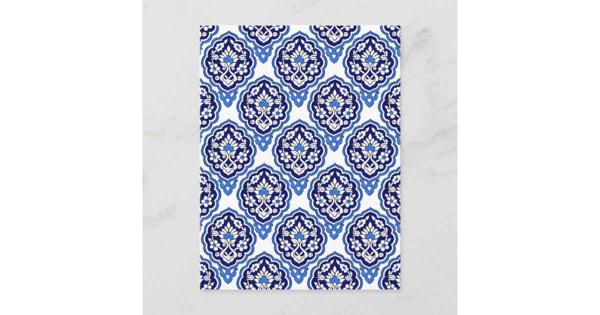 Turkish tile Postcard | Zazzle.com