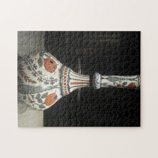 Turkish Vase - 15th century Iznik Jigsaw Puzzle | Zazzle
