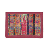 Turkish Vintage Kilim Prayer Rug Design Trifold Wallet | Zazzle