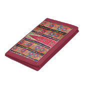 Turkish Vintage Kilim Prayer Rug Design Trifold Wallet | Zazzle