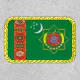 Turkmen Flag & Emblem, Flag of Turkmenistan Patch | Zazzle