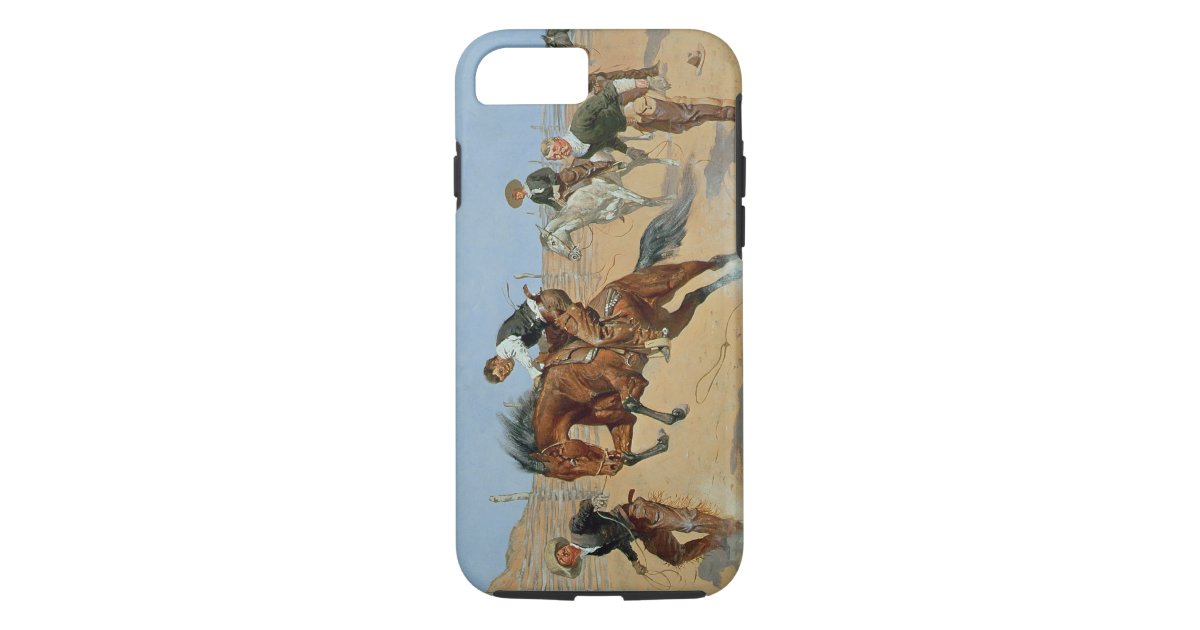 Turn Him Loose, Bill, c.1893 (oil on canvas) Case-Mate iPhone Case | Zazzle