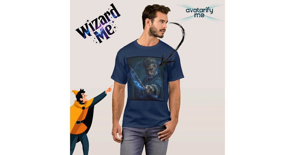 Turn yourself into anyone or any style T-Shirt | Zazzle