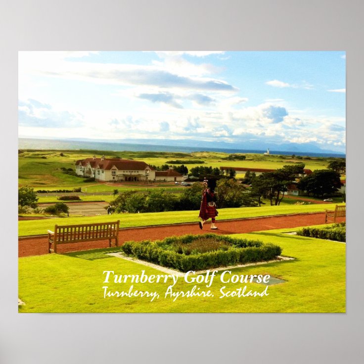 Turnberry Golf Course, Scotland Poster | Zazzle