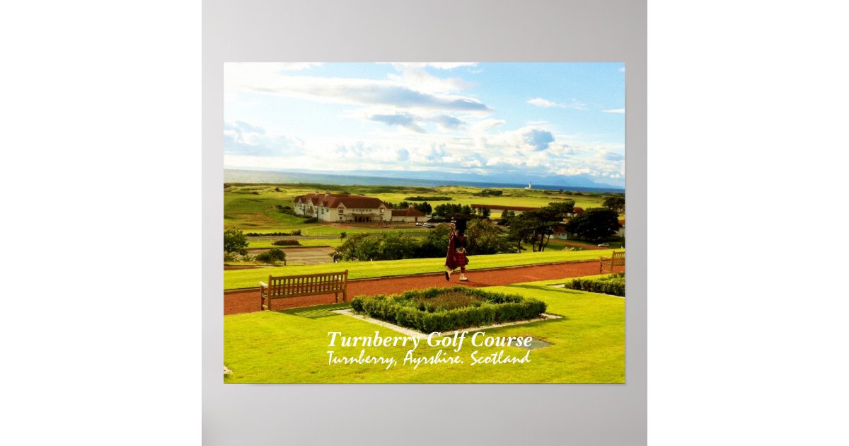 Turnberry Golf Course, Scotland Poster | Zazzle