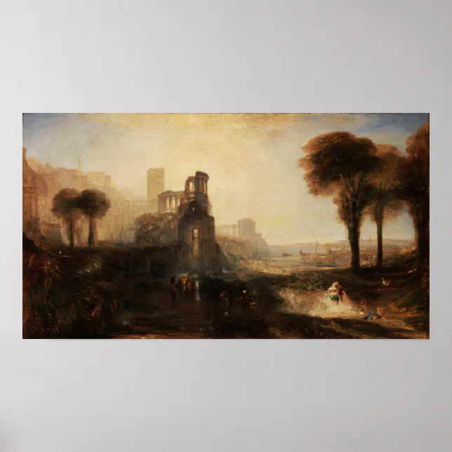 Turner - Caligula's Palace and Bridge Poster | Zazzle