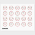 Turning One Birthday Party Classic Round Sticker | Zazzle