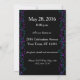 Turquoise Blue Guitar Graduation Invitation | Zazzle