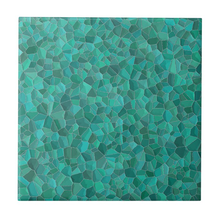 Turquoise Ceramic Tile | Zazzle.com