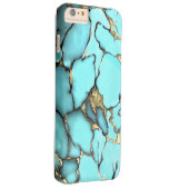 Turquoise Gemstone Gold Matrix Case-Mate iPhone Case | Zazzle