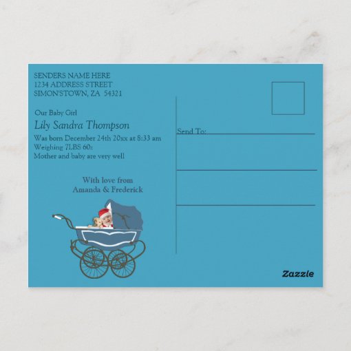 Turquoise Green Blue Photo Postcard | Zazzle