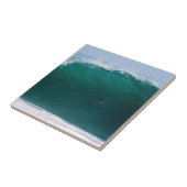 Turquoise Ocean Wave Ceramic Tile | Zazzle
