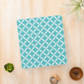 Turquoise Pattern Binder | Zazzle