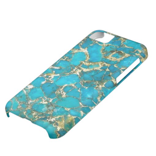 Turquoise Pattern iPhone Case | Zazzle