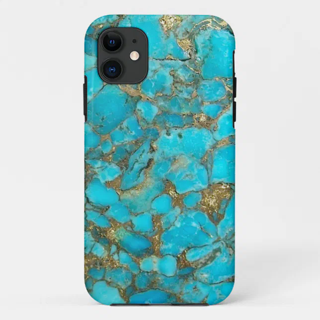 Turquoise Pattern Phone Cover | Zazzle