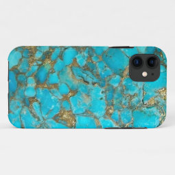 Turquoise Pattern Phone Cover | Zazzle