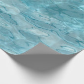 Turquoise Pool Water Cool Abstract Photography Wrapping Paper | Zazzle