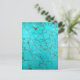turquoise postcard | Zazzle