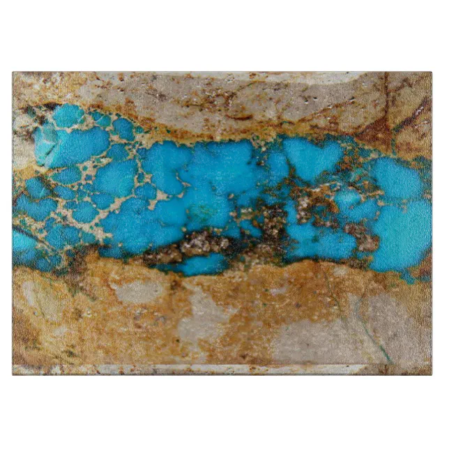 Turquoise Rock 1 Cutting Board | Zazzle