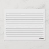 Turquoise Rolling Pin Kitchen Tools Recipe Card | Zazzle