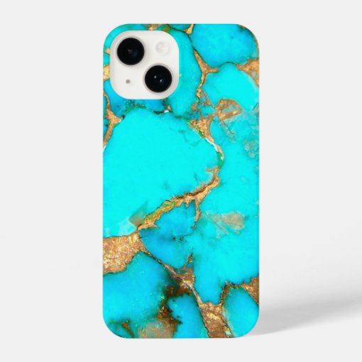 turquoise stone photo iPhone case | Zazzle