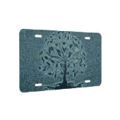 Turquoise Tree of Life License Plate | Zazzle