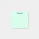 Turquoise Week-end Post-it Notes | Zazzle