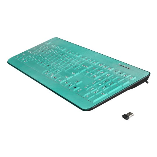 Turquoise Wireless Keyboard | Zazzle.com