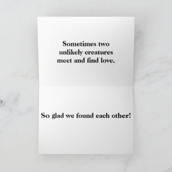 Turtle and Frog Anniversary Card | Zazzle