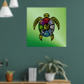 Turtle Ba-Gua Poster | Zazzle