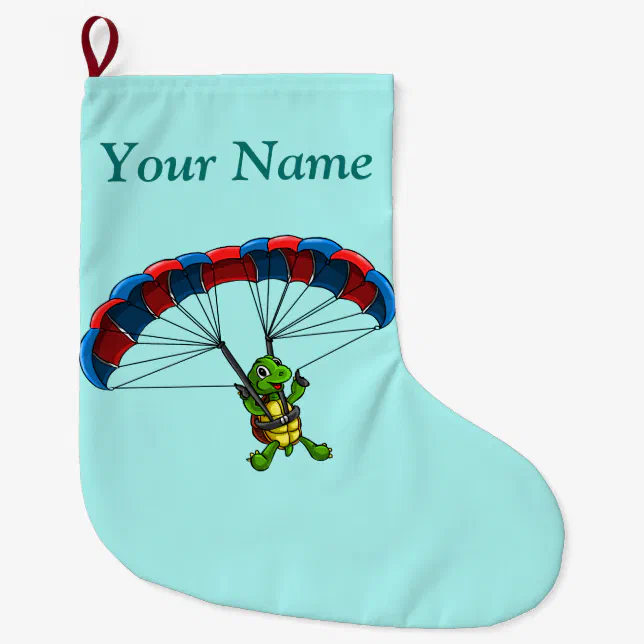 Turtle Christmas Stocking | Zazzle