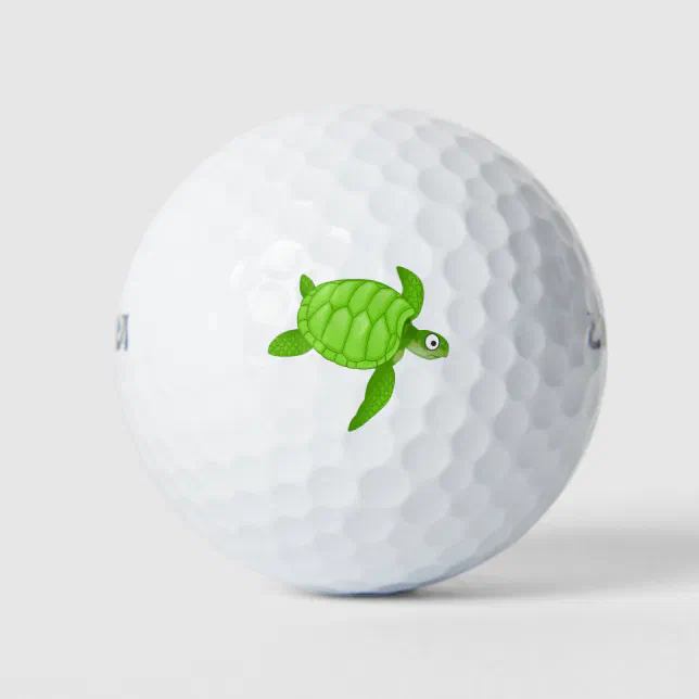 Turtle Golf Balls | Zazzle