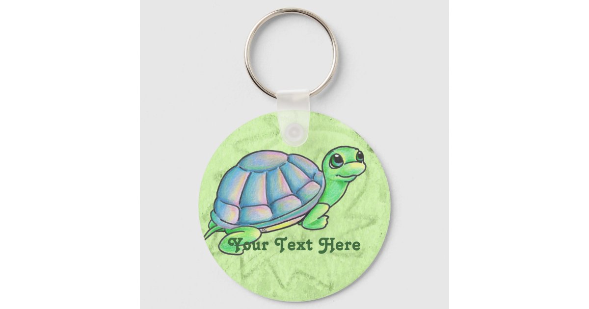 Turtle Keychain | Zazzle