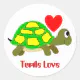 Turtle Love Sticker | Zazzle