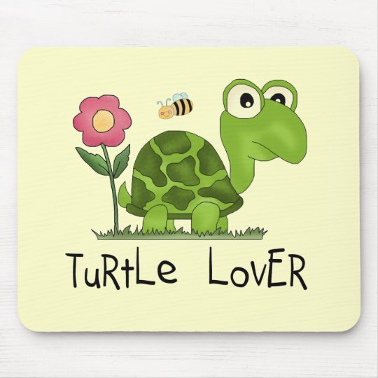 Turtle Lover Tshirts and Gifts Mouse Pad | Zazzle.com