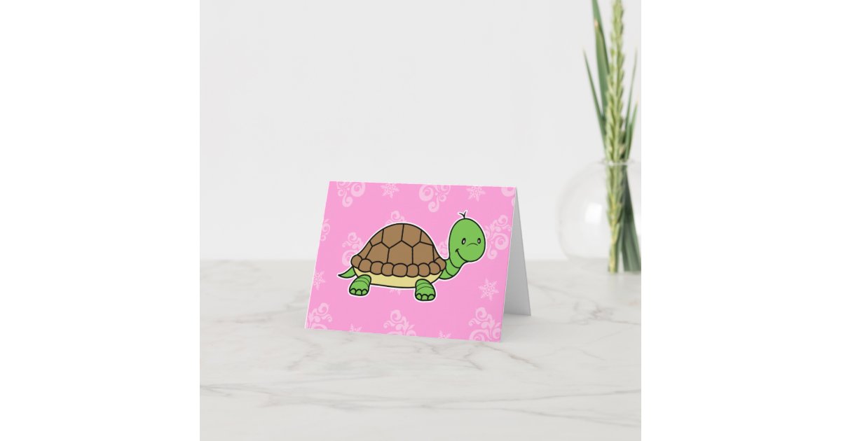 Turtle Note card | Zazzle