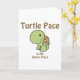 Turtle Pace Card | Zazzle
