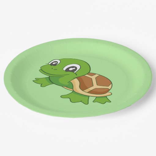Turtle Paper Plates | Zazzle