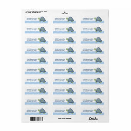 Turtle Reef Custom Address Labels | Zazzle