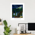 turtle, Sea Horses By: Thomas J Norbeck Poster | Zazzle