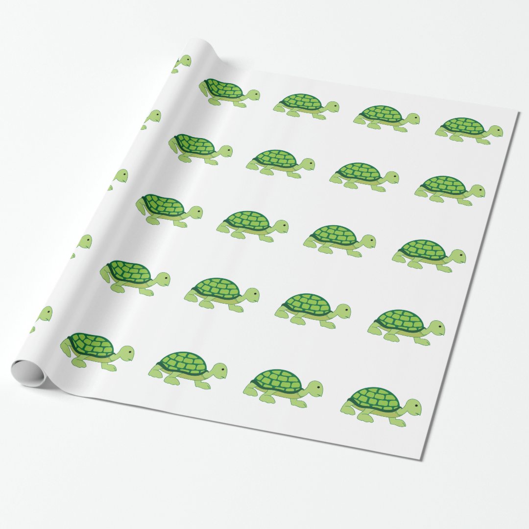 Turtle Wrapping Paper | Zazzle