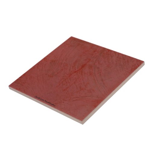 Tuscan Red Venetian Plaster Ceramic Tile | Zazzle