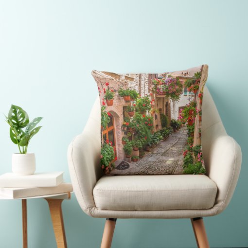 Tuscany Italy Throw Pillow | Zazzle