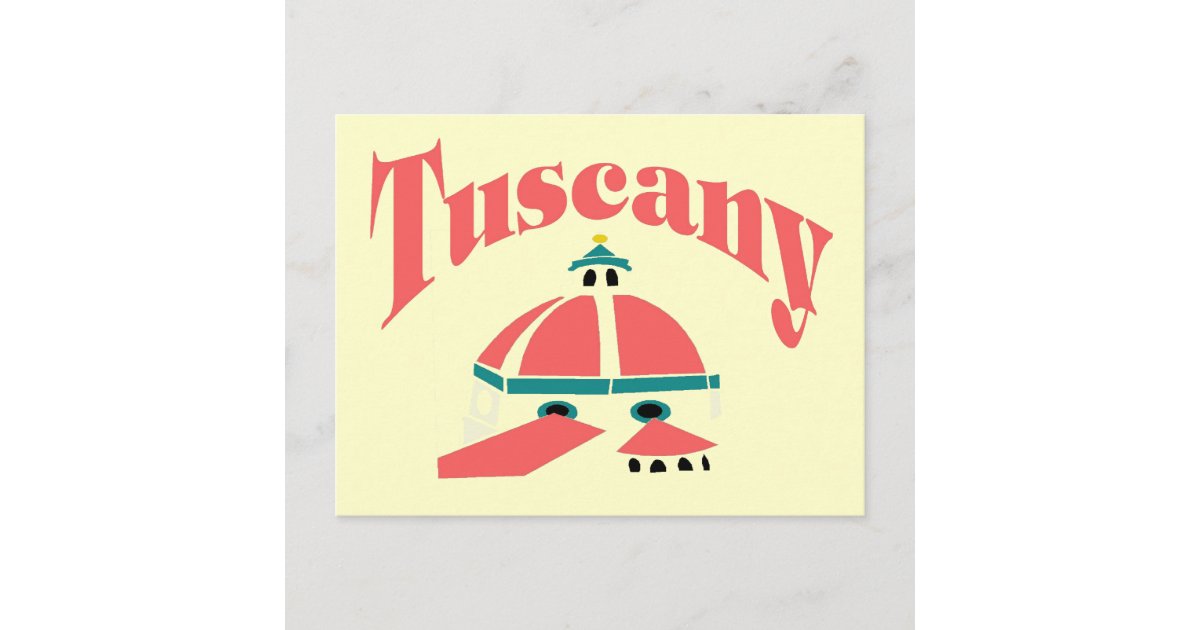 Tuscany Postcard | Zazzle