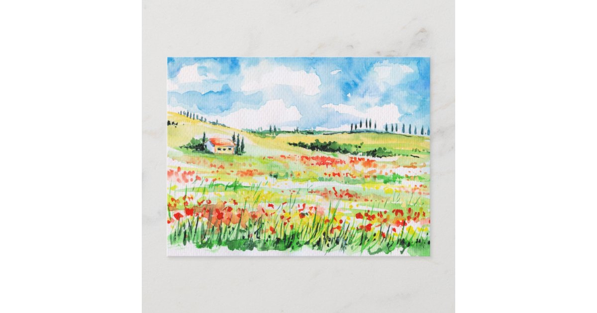 Tuscany Postcard | Zazzle