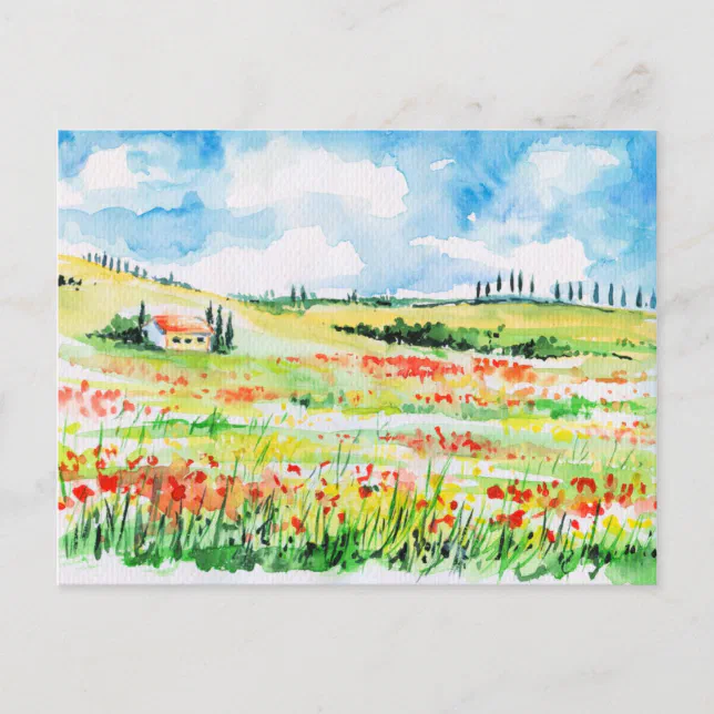 Tuscany Postcard | Zazzle