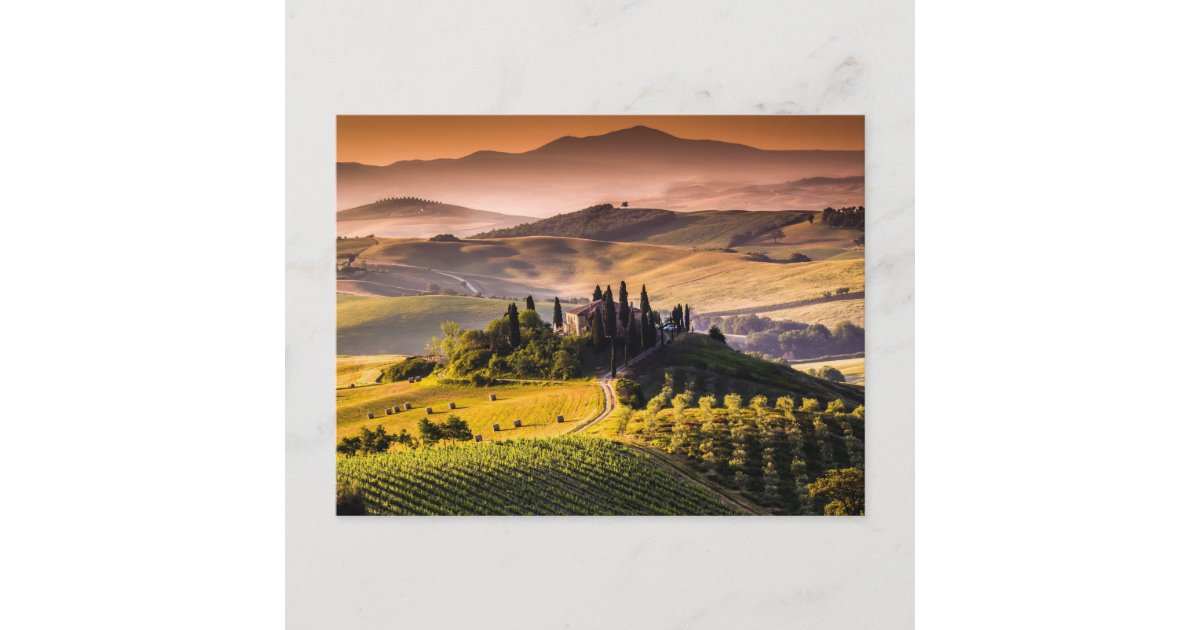 Tuscany Postcard | Zazzle