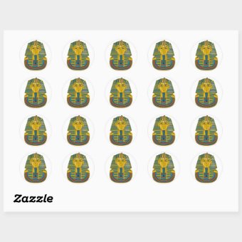 TUT Mask Classic Round Sticker | Zazzle