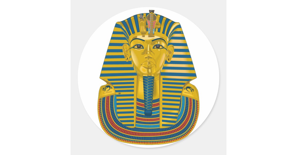 TUT Mask Classic Round Sticker | Zazzle